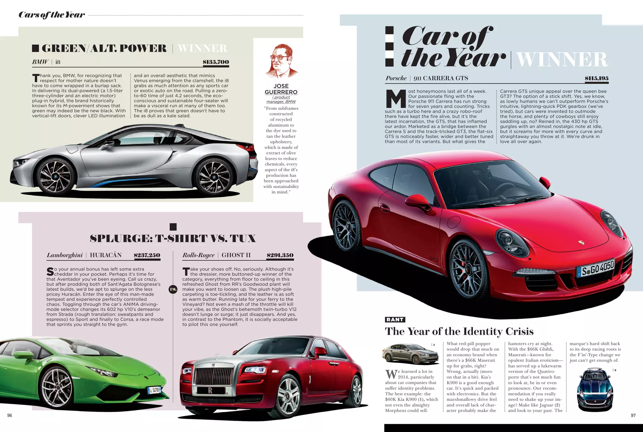 Playboy Cars of the Year 2015 | PDF