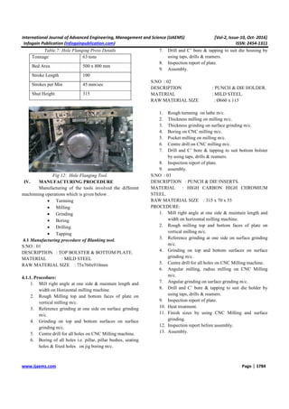 Design and Manufacturing of Press Tools for Compressor Shell | PDF