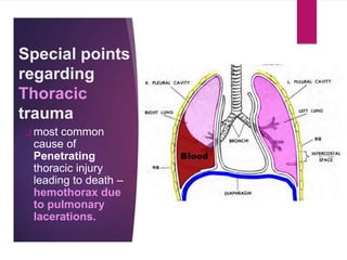 Mechanism of torso trauma - surgery | PPTX