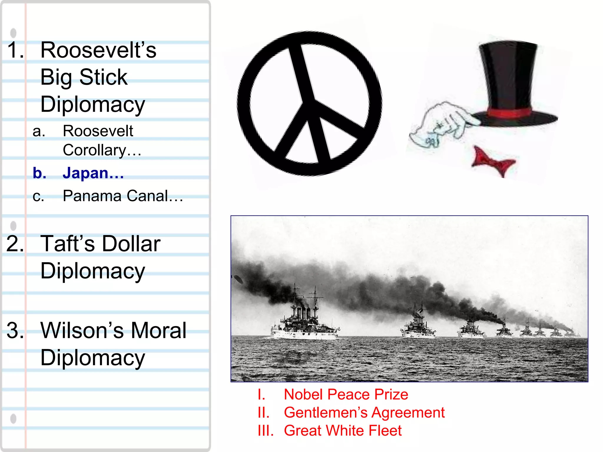 Lecture 22 on US imperial diplomacy | PPTX