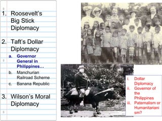 Lecture 22 on US imperial diplomacy | PPTX