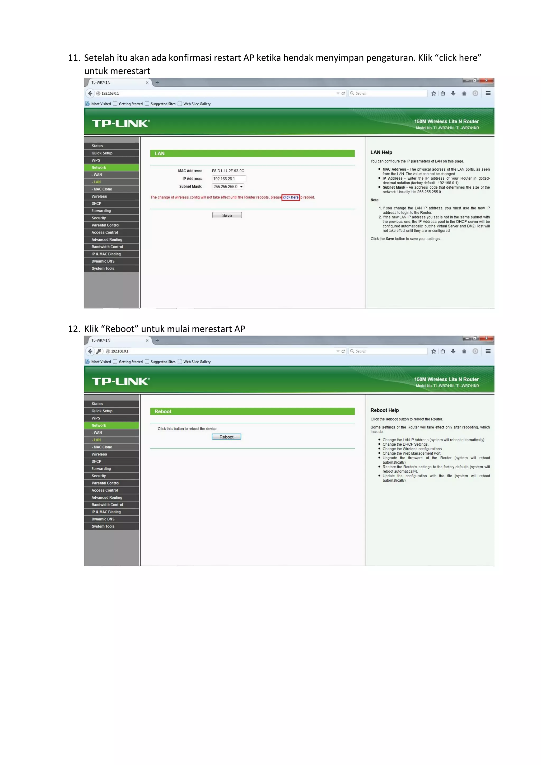 Konfigurasi Wireless Router | PDF
