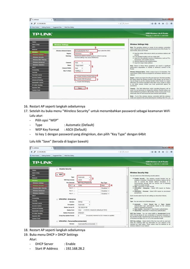 Konfigurasi Wireless Router | PDF