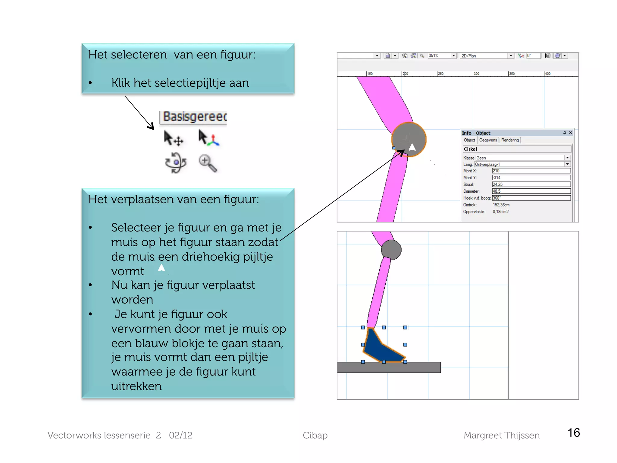 #2 2D tekenen Vectorworks | PPT