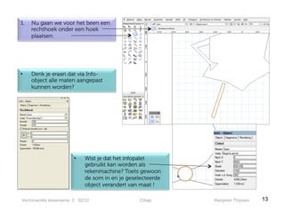 #2 2D tekenen Vectorworks | PPT