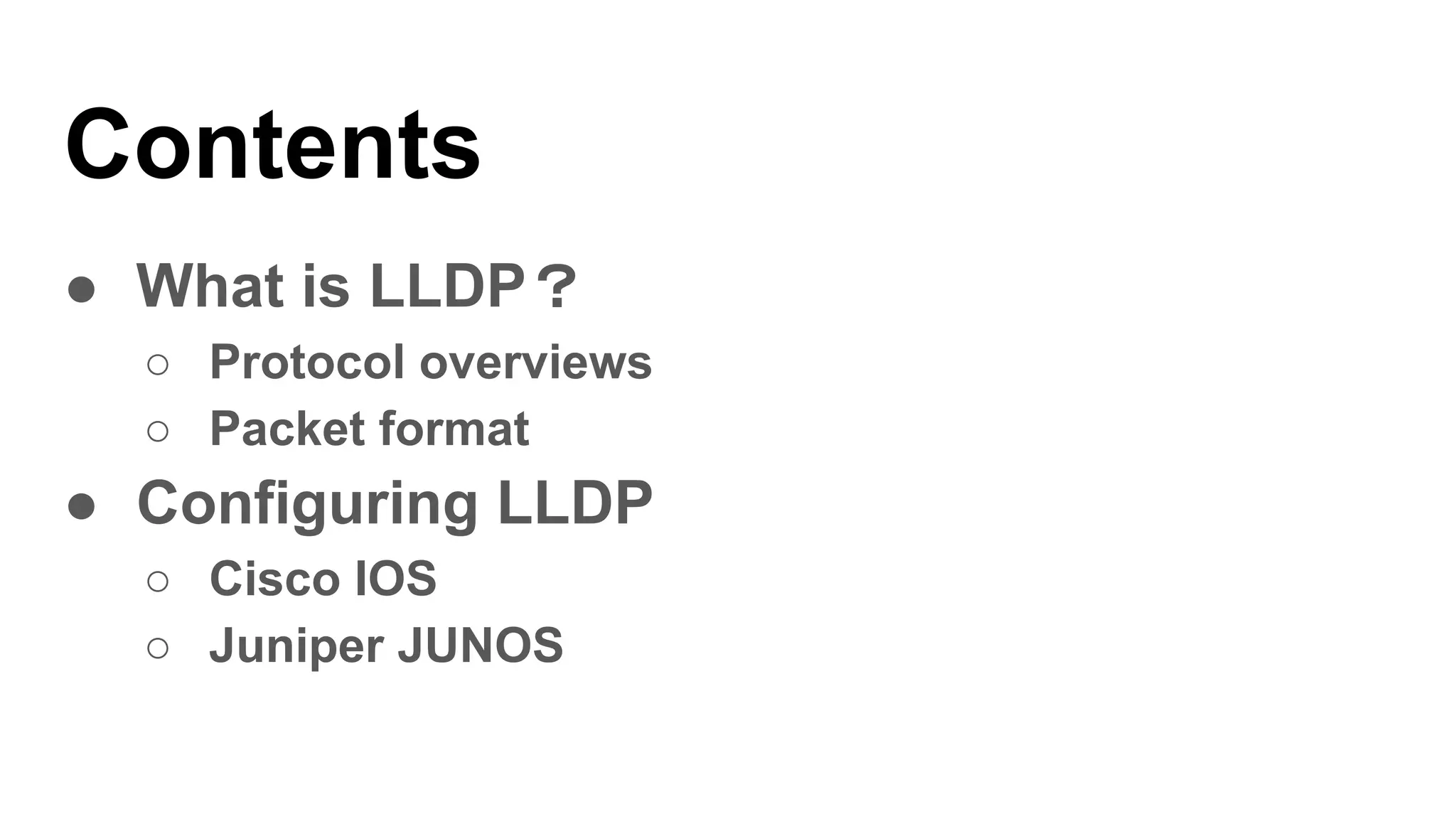 Network Protocol Spelunker LLDP-Link Layer Discovery Protocol- | PDF
