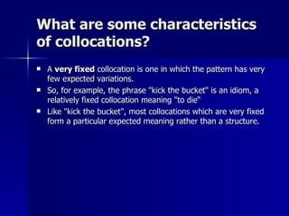 Collocations | PPT