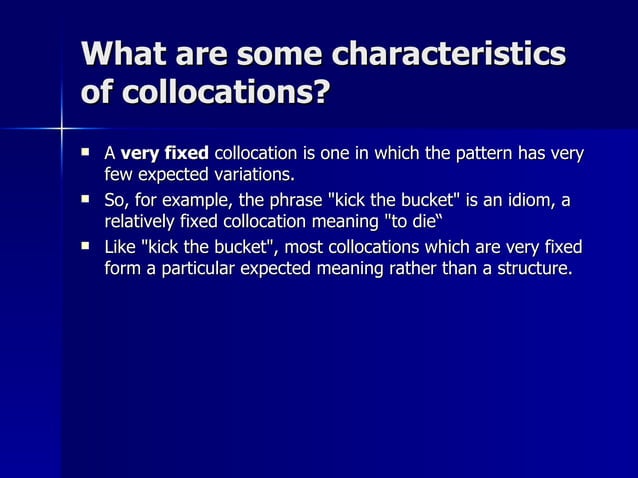 Collocations | PPT