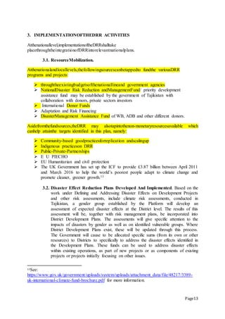 Action Plan for further engendering DRR through REACT operations - re ...