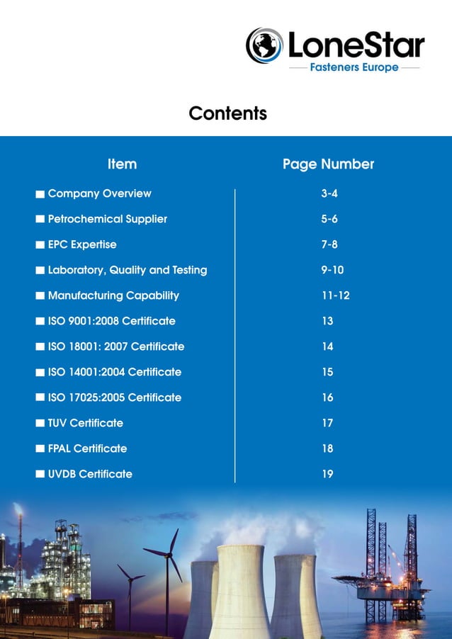 LoneStar Fasteners Europe | PDF