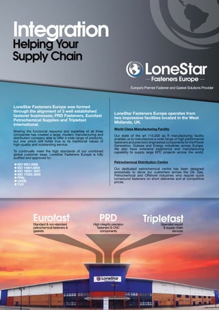 LoneStar Fasteners Europe | PDF