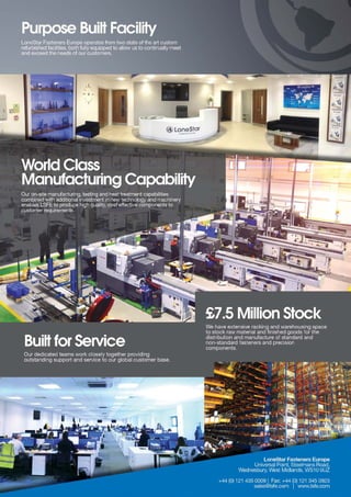 LoneStar Fasteners Europe | PDF