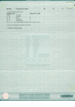 Chiara Maria Monetti Evaluation of International Educational ...