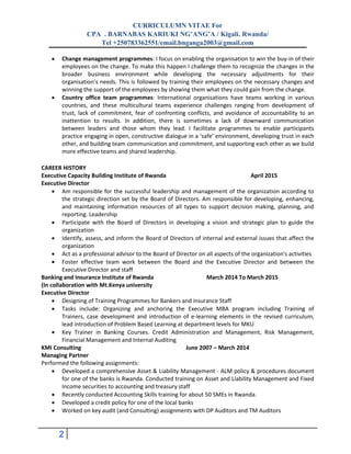 Barnabas Kariuki Nganga Resume (2) | PDF