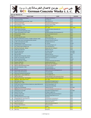 GCS Profile (3) | PDF