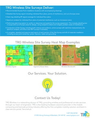 TRG Wireless Site Survey | PDF