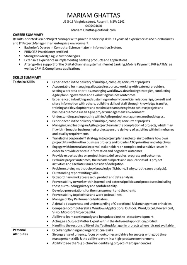 Mariam Ghattas Resume | DOCX