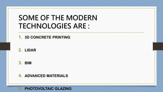 MODERN TECHNOLOGIES IN CIVIL ENGINEERING.pptx