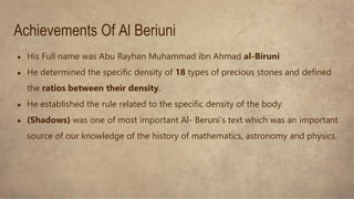 Muslim Scientist.pptx | Islam | Religion & Spirituality