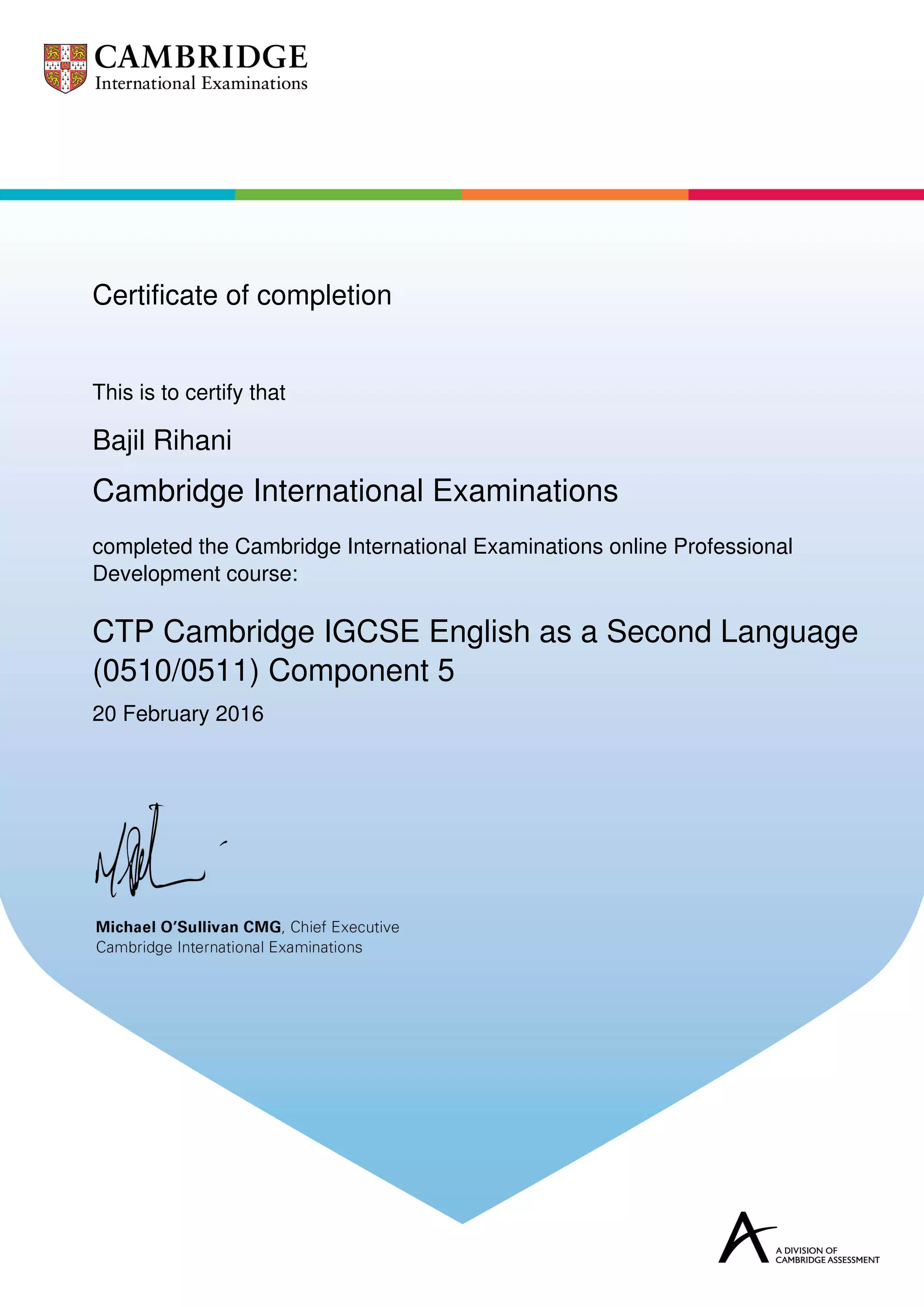 Certificate | PDF