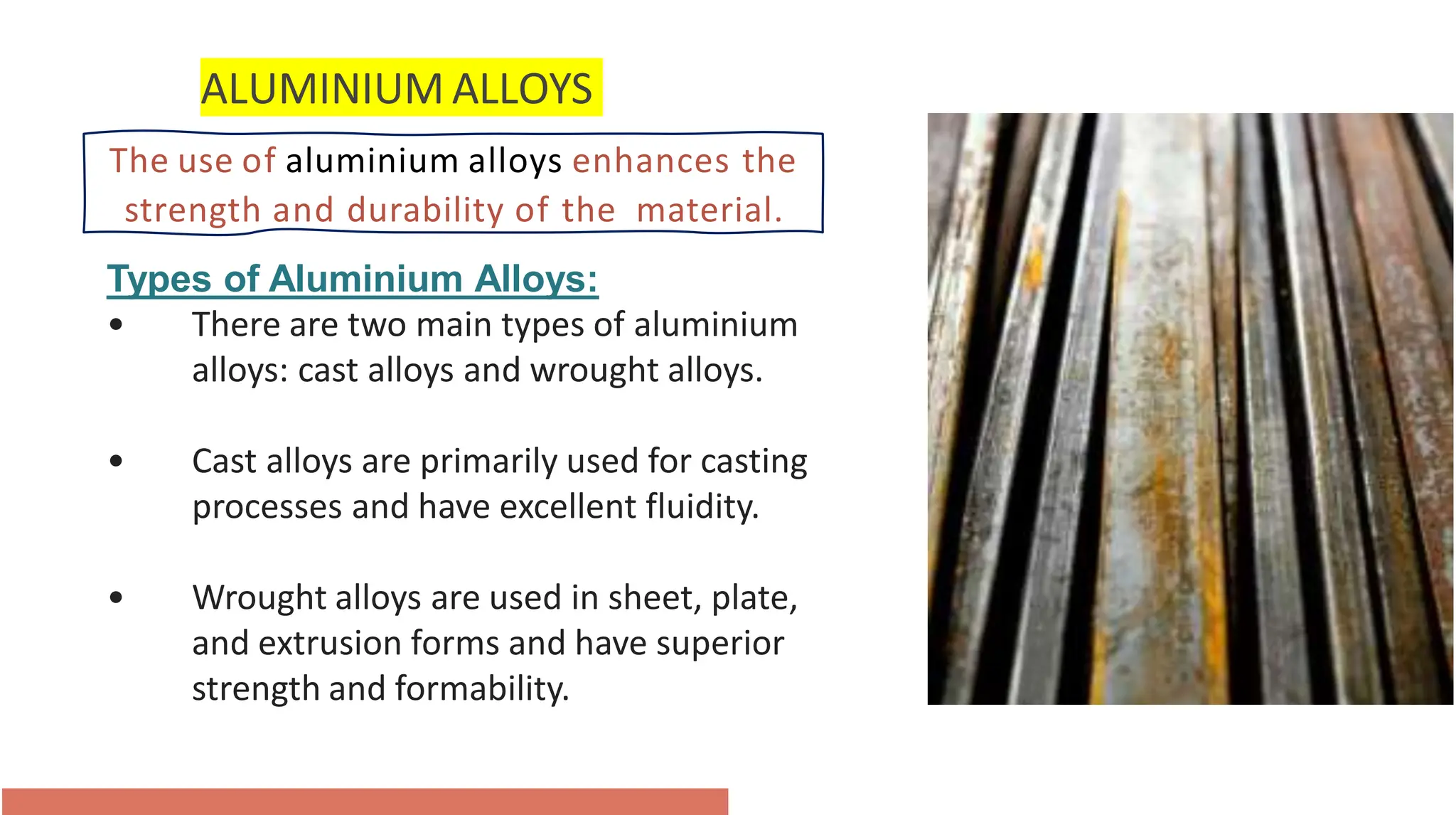Aluminium and its alloy study about aluminium | PPTX