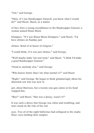 22 HARRISON BERGERON by Kurt Vonnegut, Jr. The.docx