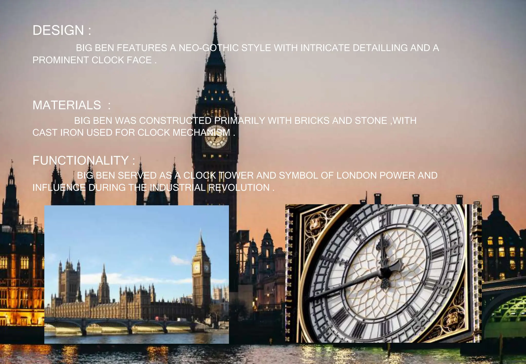 Industrial revolution big ben | PPTX