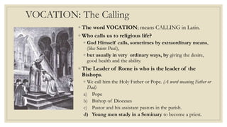 Holy Orders Lesson for kids | PPTX