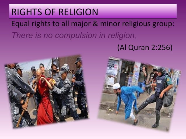 22 human rights in the qur'an (islam) | PPT