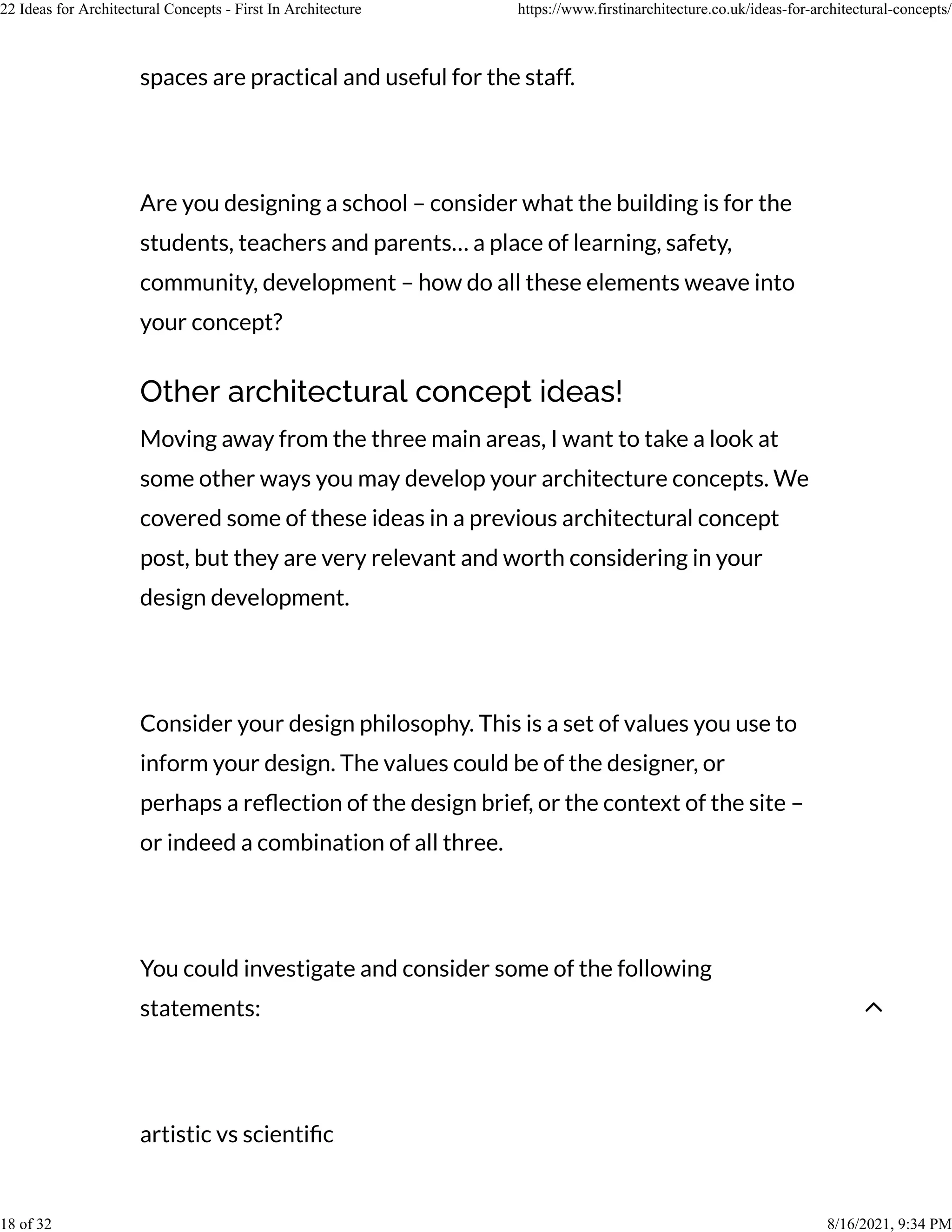 22 Ideas for Architectural Concepts - First In Architecture.pdf