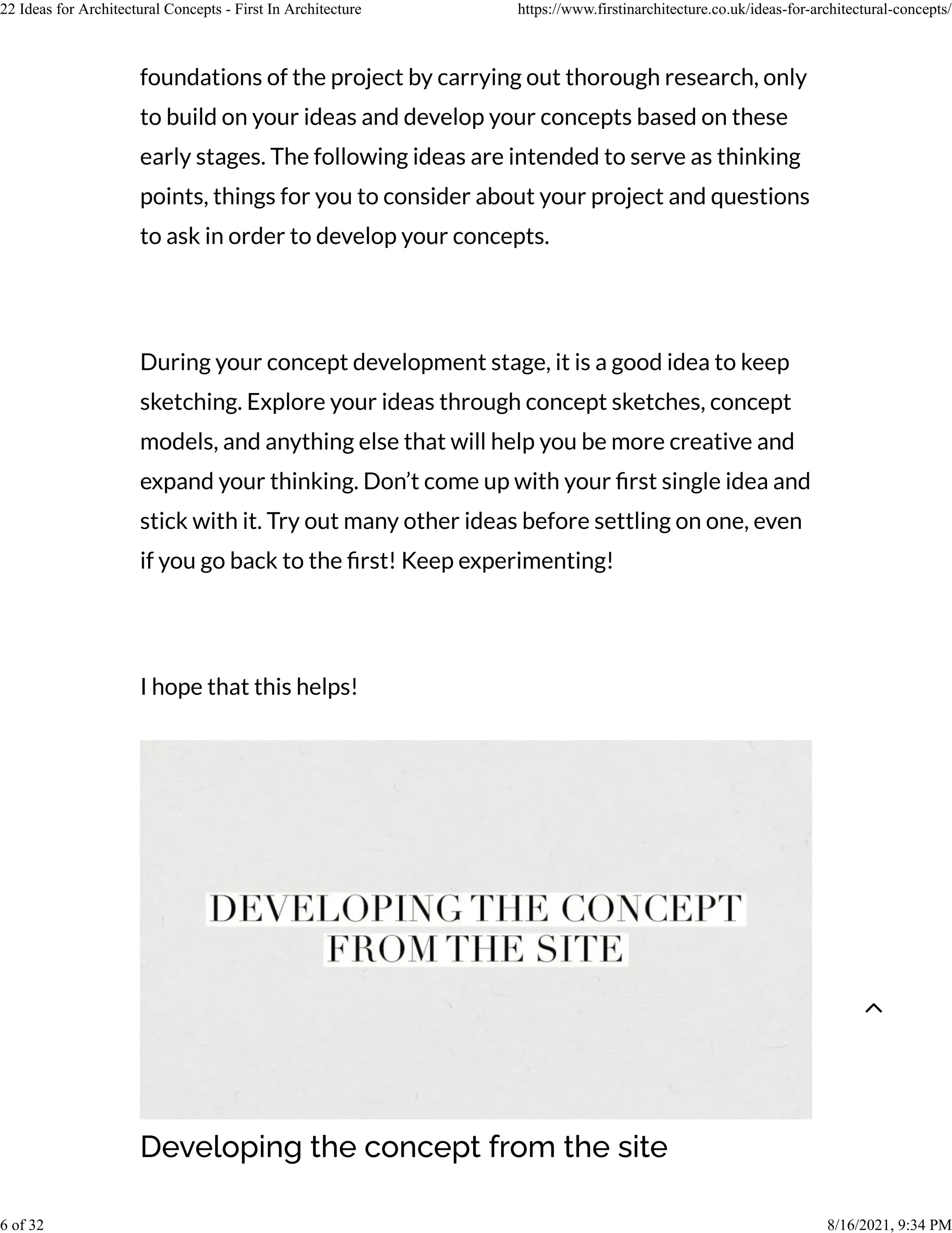 22 Ideas for Architectural Concepts - First In Architecture.pdf