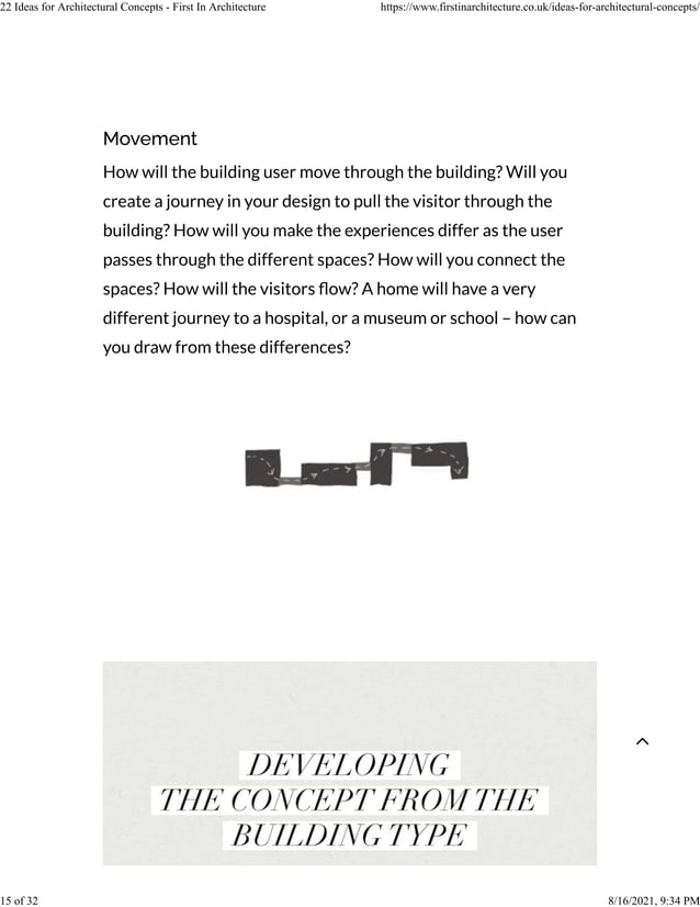 22 Ideas for Architectural Concepts - First In Architecture.pdf ...