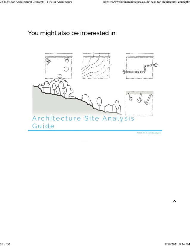 22 Ideas for Architectural Concepts - First In Architecture.pdf ...