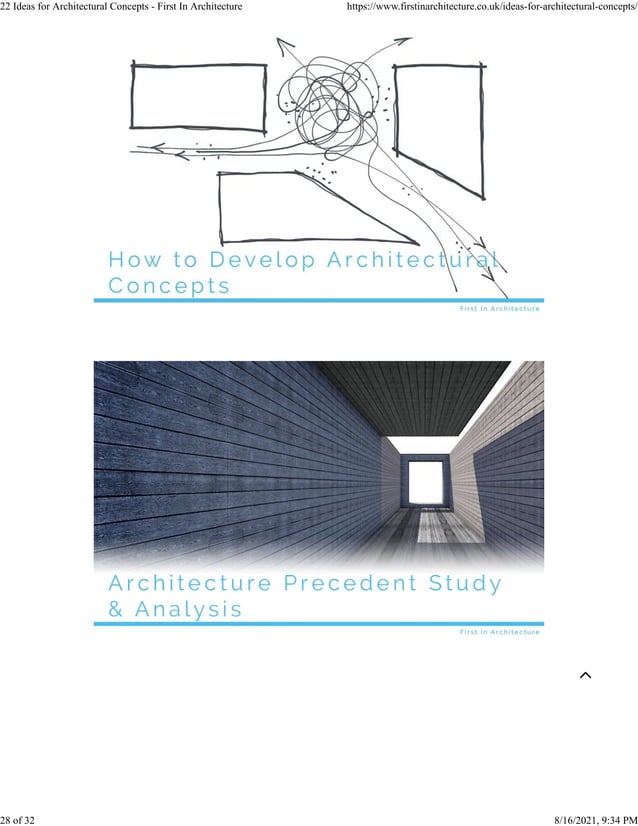 22 Ideas For Architectural Concepts First In Architecture Pdf