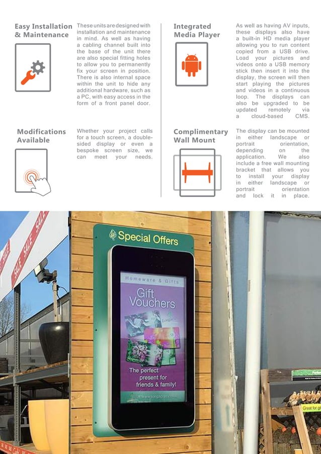 22 inch Outdoor Digital Advertising Displays | PDF | Home Appliances ...