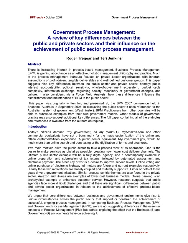 22 intro government process management | PDF