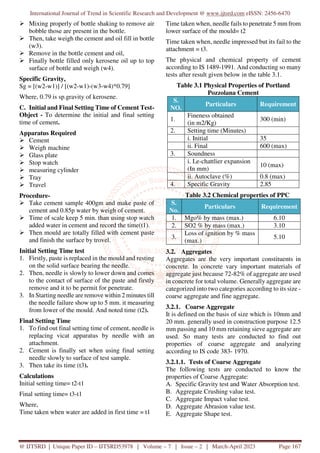 Investigating the Properties of Cement Concrete Containing M Sand as ...