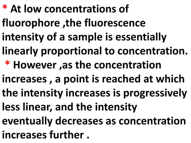 spectrofluorimetry ppt | PPTX | Chemistry | Science