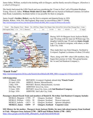 James Jos Meikle & wives | PDF