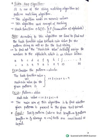 design and analysis of algorithm unit 5 data | PDF