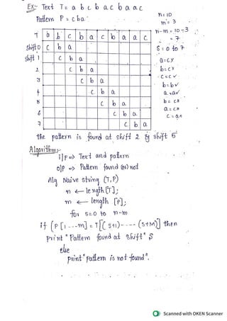 design and analysis of algorithm unit 5 data | PDF