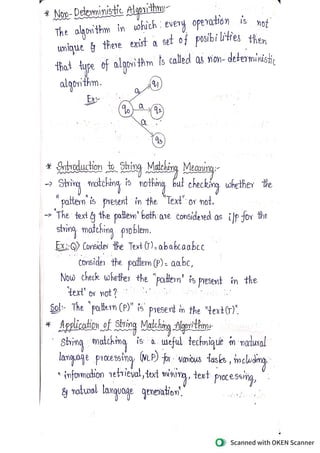 design and analysis of algorithm unit 5 data | PDF