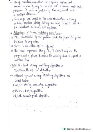 design and analysis of algorithm unit 5 data | PDF