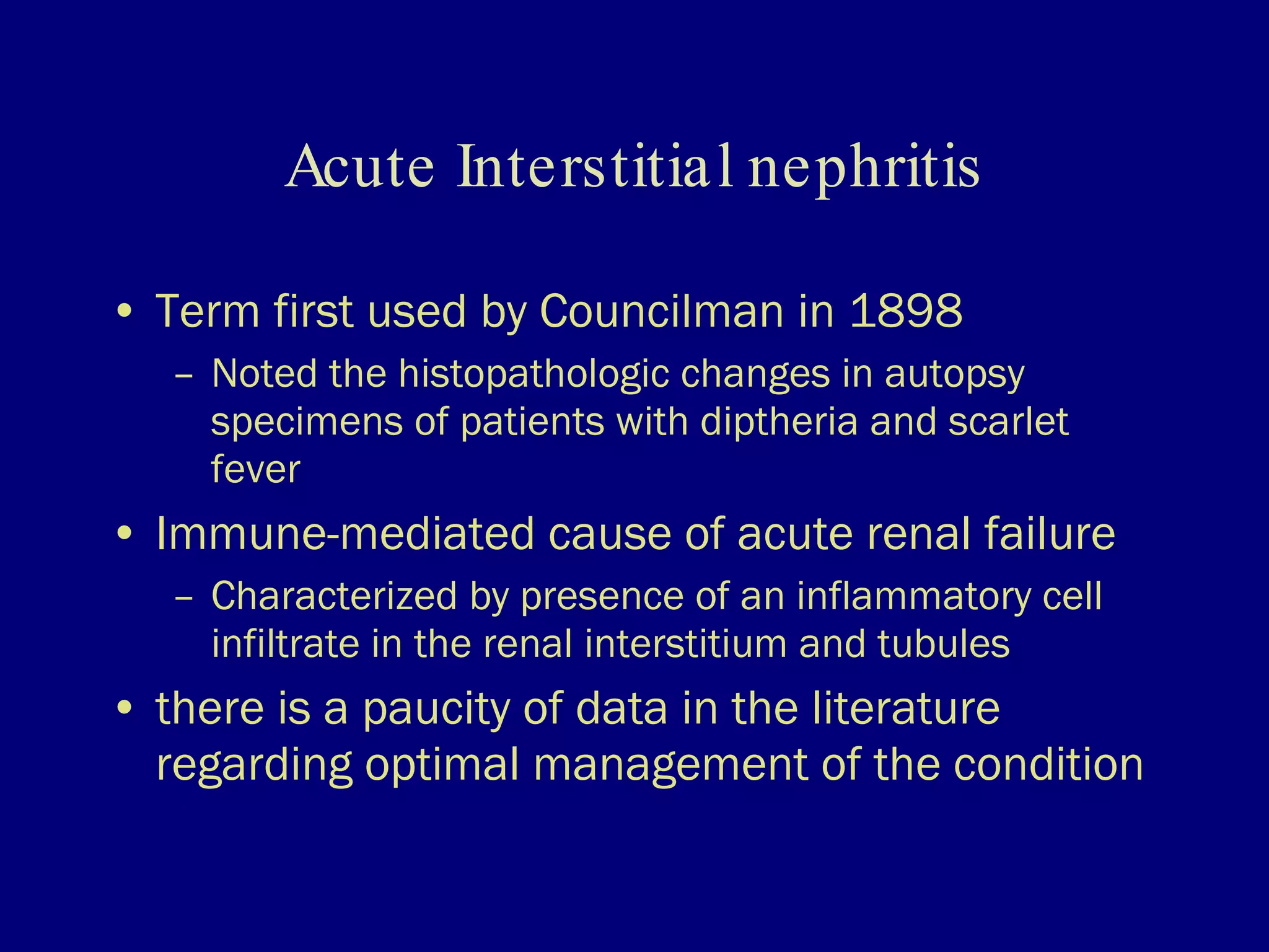 22 kim acute interstitial nephritis | PPT