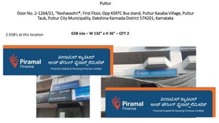 22 locations - Karnataka Piramal SI.pptx