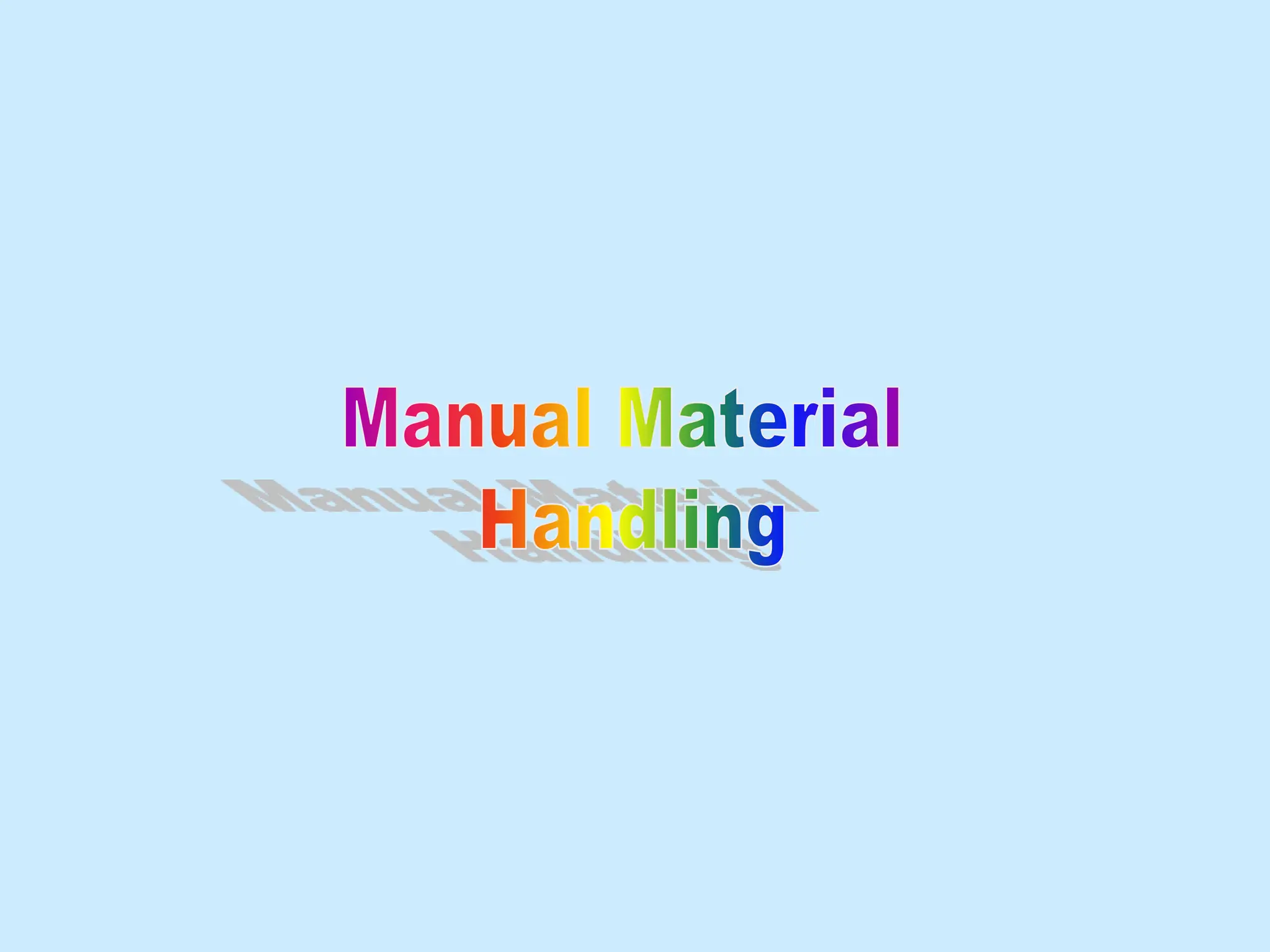 22 Material Handling Training and Safety | PPT