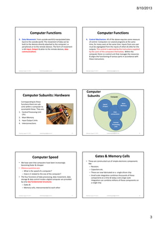MIS: Computers, Dr. Ashish K. Gupta | PDF