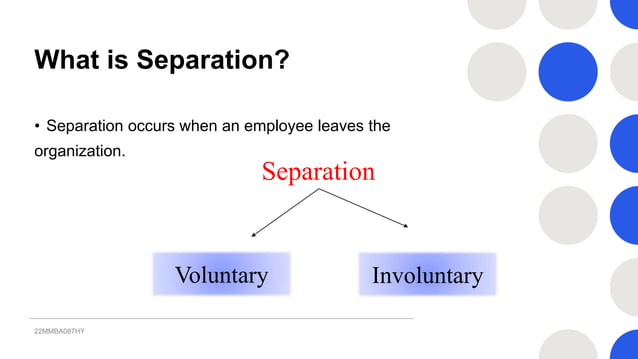 Employees Separation.pptx | Business | Business and Finance