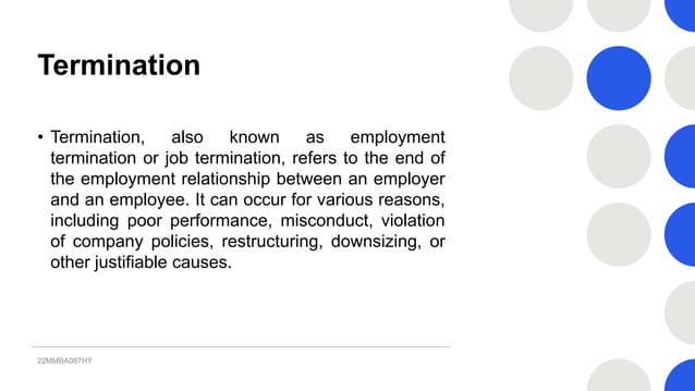 Employees Separation.pptx | Business | Business and Finance