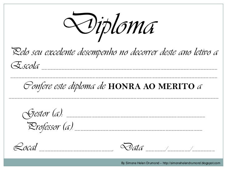 MODELOS DE DIPLOMAS DE MERITO - Imagui